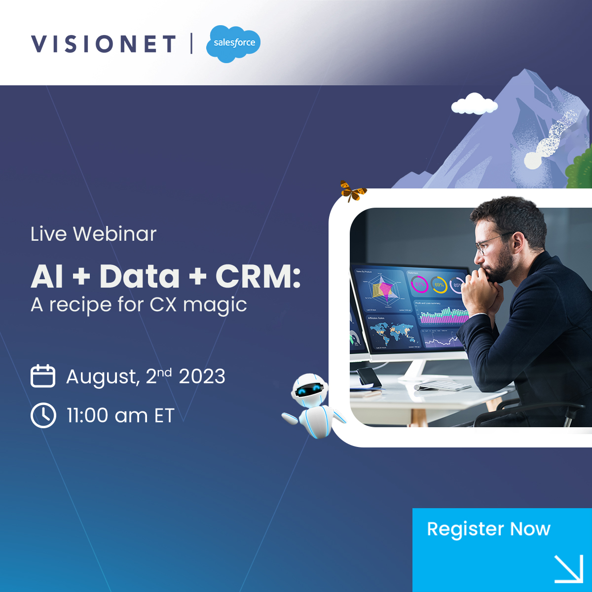 AI + Data + CRM:a recipe for CX Magic | Visionet - Salesforce